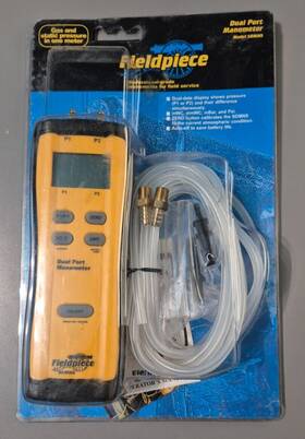 FIELDPIECE H26-127 Gas Pressure Meter Dual Port Manometer
